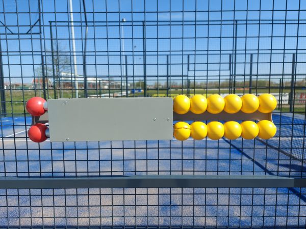 Padel scorebord balletjes (Geel of Rood) - PadelFactory Shop